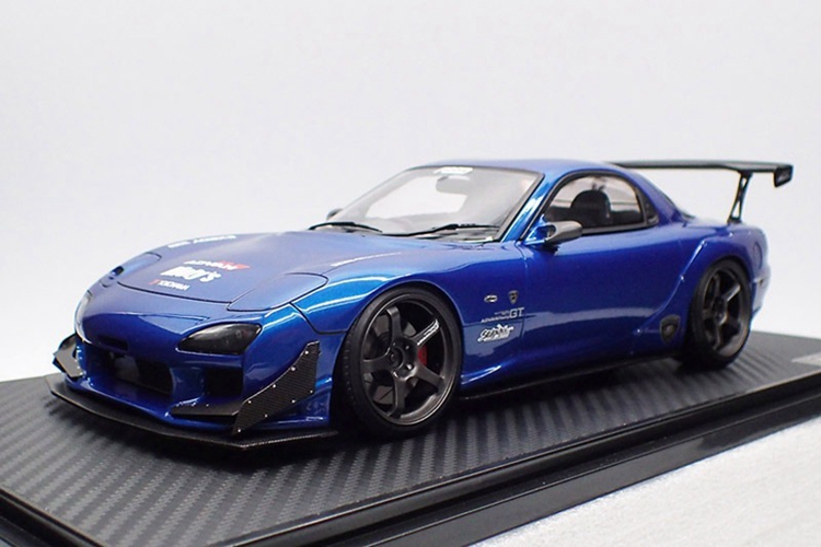 Mazda FEED RX-7 Ignition Model 1:18 (FD3S) (Blue)
