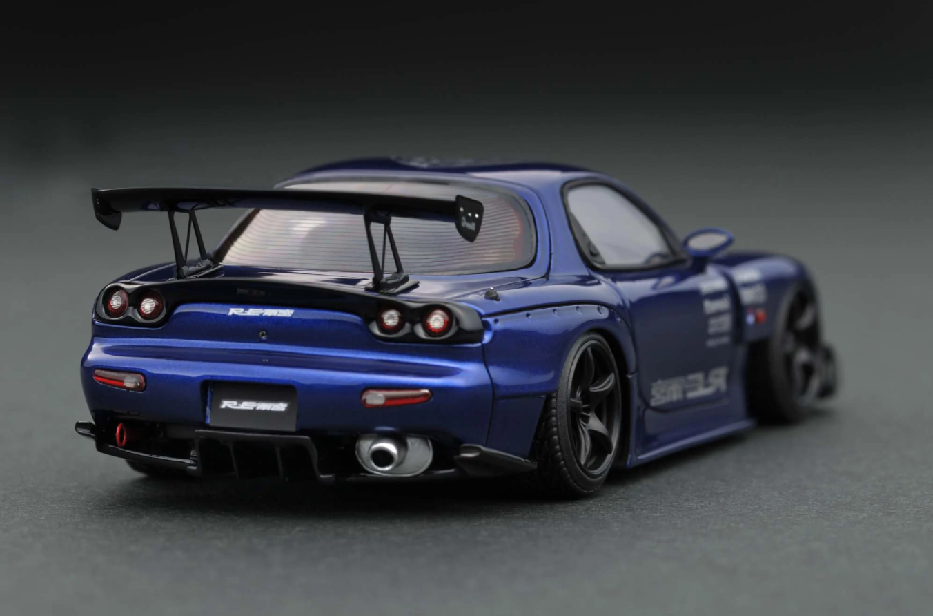 Mazda FEED RX-7 Ignition Model 1:18 (FD3S) (Blue)