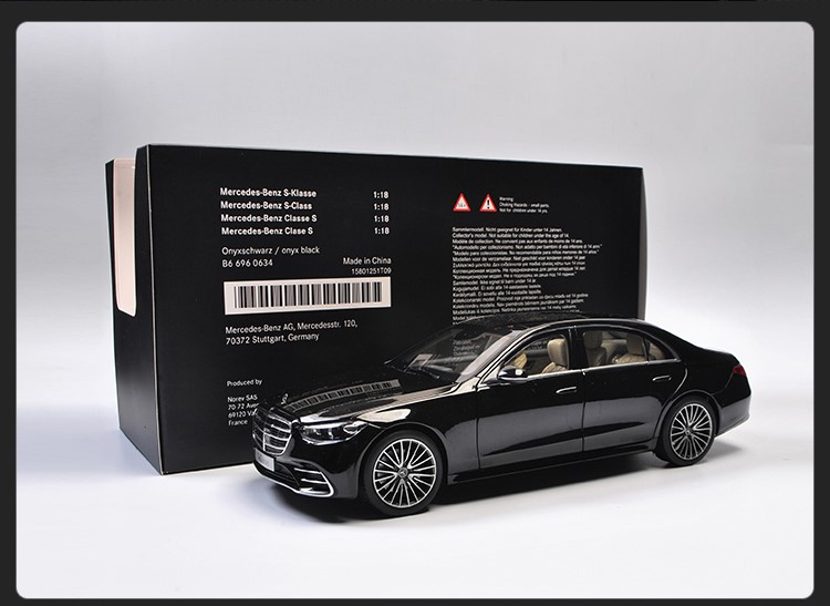 Mercedes-Benz S-Class W223 2021 Norev 1:18 ( Black ) -