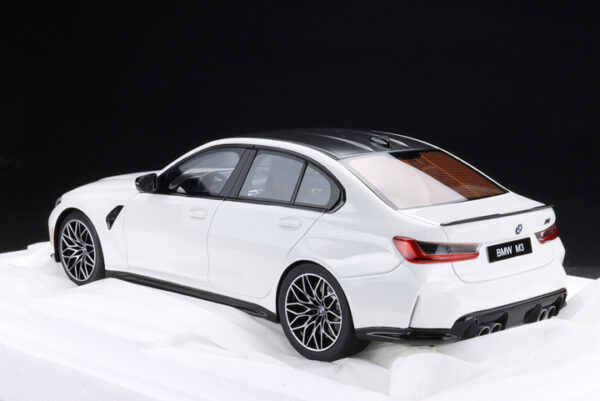 BMW M3 G80 Competition Model 1:18 TopSpeed ( White ) -